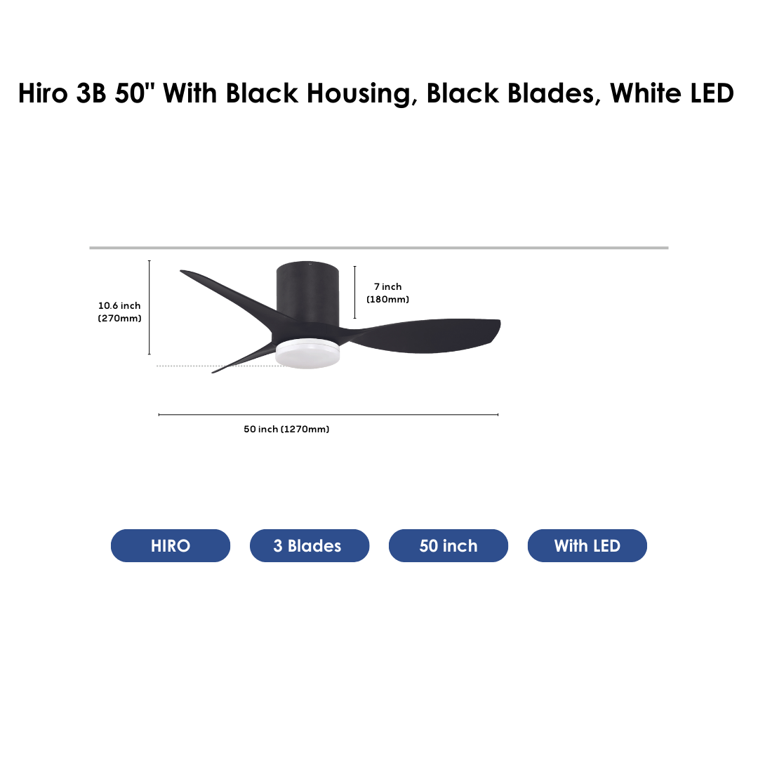Crestar Hiro Smart Ceiling Fan – Crestar Fan Singapore