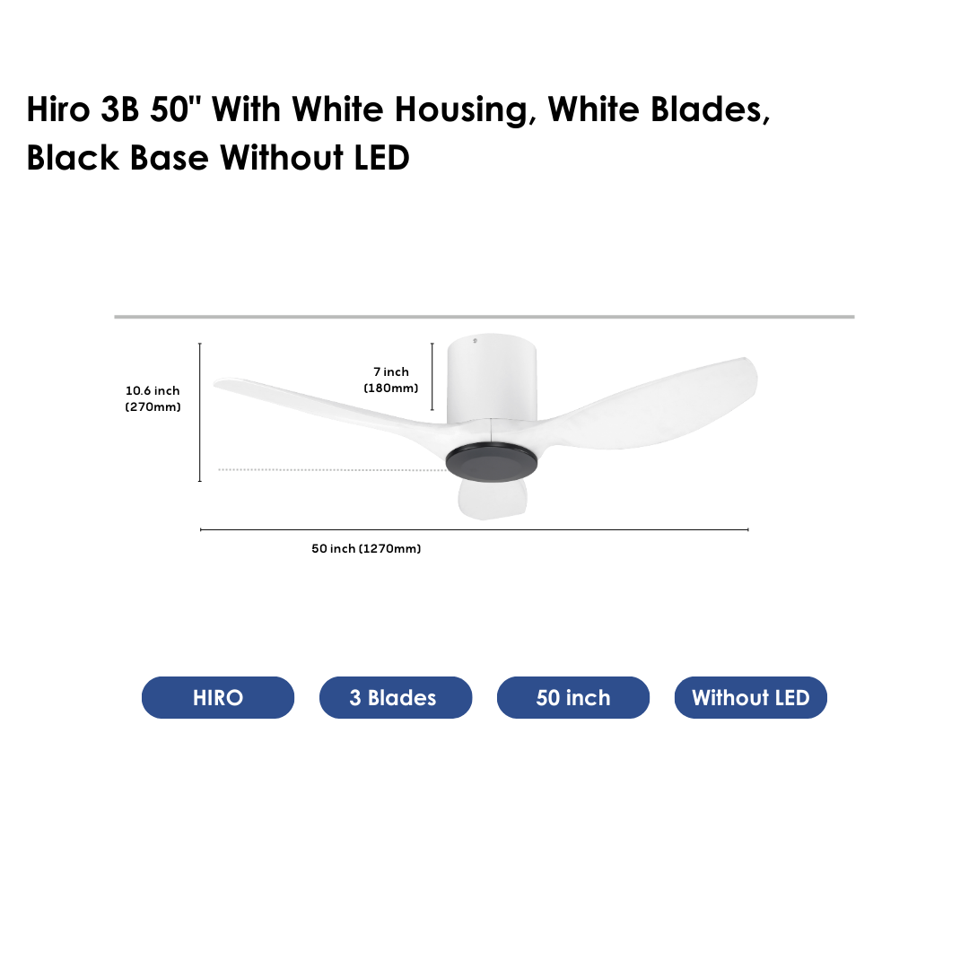 Crestar Hiro Smart Ceiling Fan – Crestar Fan Singapore